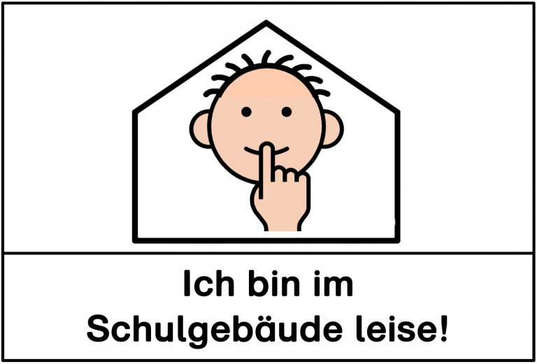 Leise sein – Hilda-Heinemann-Schule